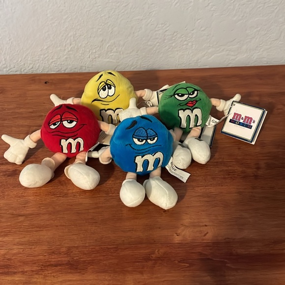 M&M'S | Toys | Fun Set Of 4 Plush Mm People | Poshmark